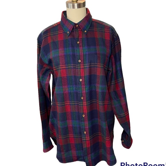 Pendleton | Shirts | Pendleton Lobo Plaid Button Down Shirt Size 0 Virgin Wool Euc | Poshmark
